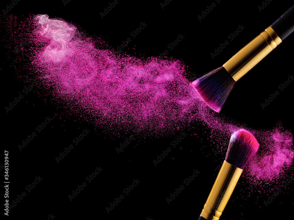 Makeup Brushes Background