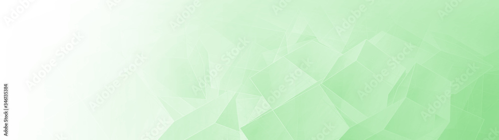 Light green wide banner background Stock-Illustration | Adobe Stock