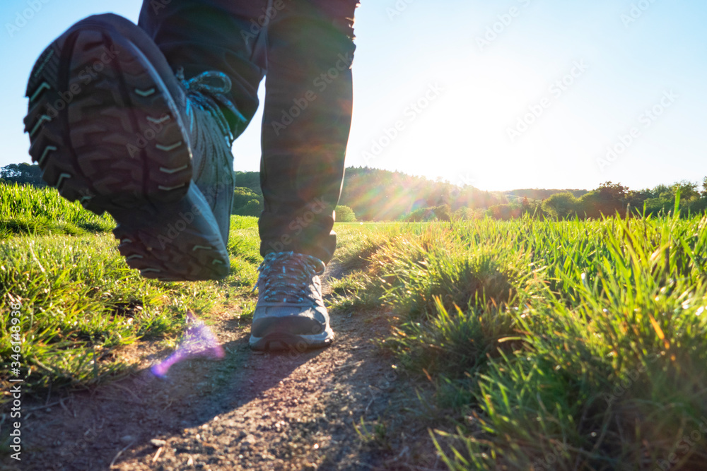 Wandern, Wanderung, Symbolbild Stock Photo | Adobe Stock