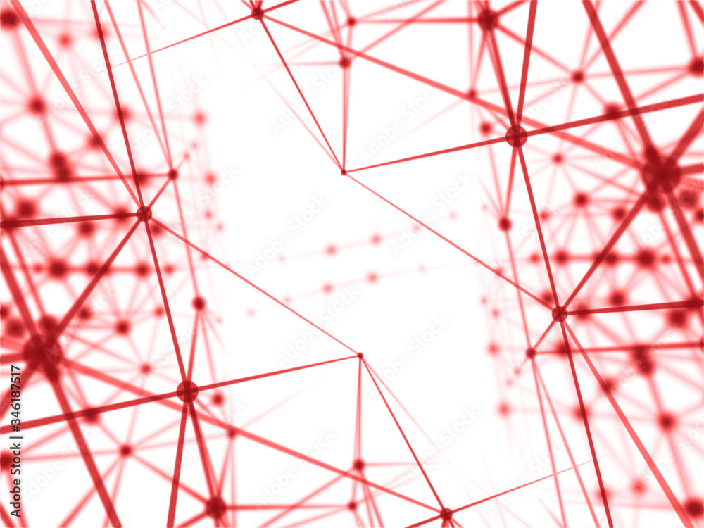 Abstract geometry surfaces, lines and points background, Used as ...