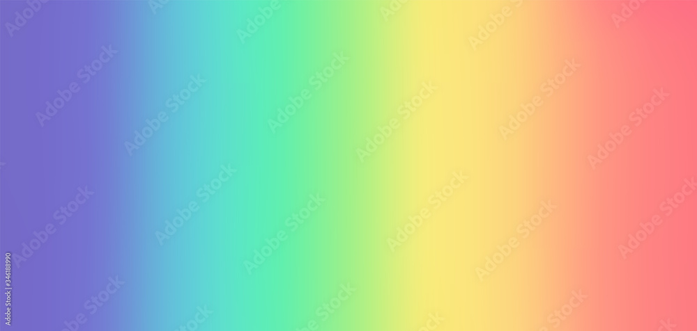 Colorful Rainbow Gradient Background Stock Vector | Adobe Stock