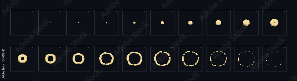 dust animation. dust animation explosion. animation of dust. sprite ...