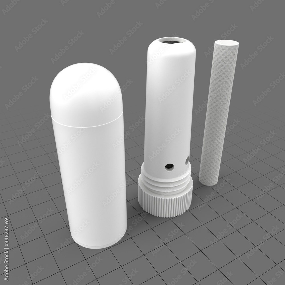 Nasal inhalers Stock 3D asset | Adobe Stock
