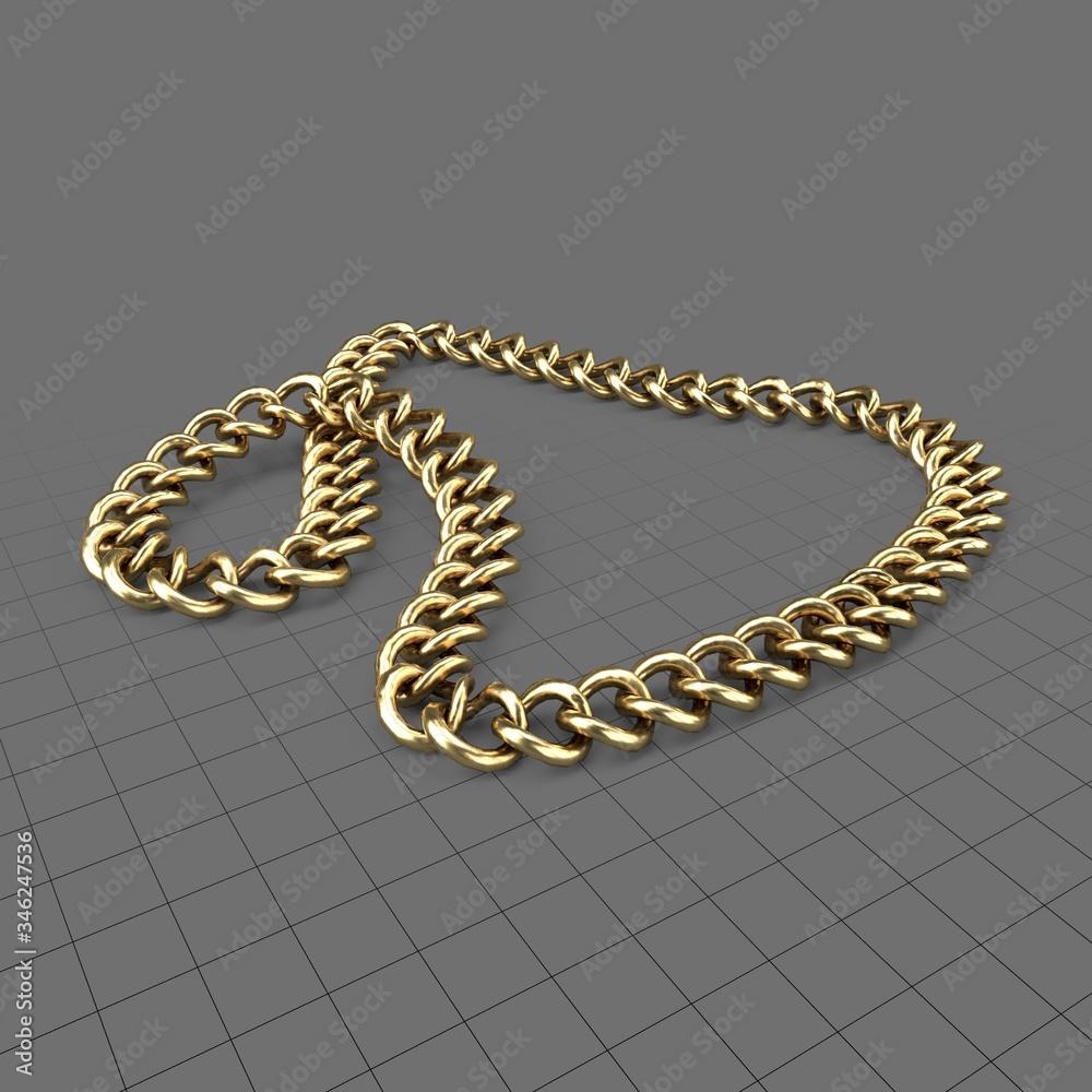 Necklace Stock 3D asset | Adobe Stock