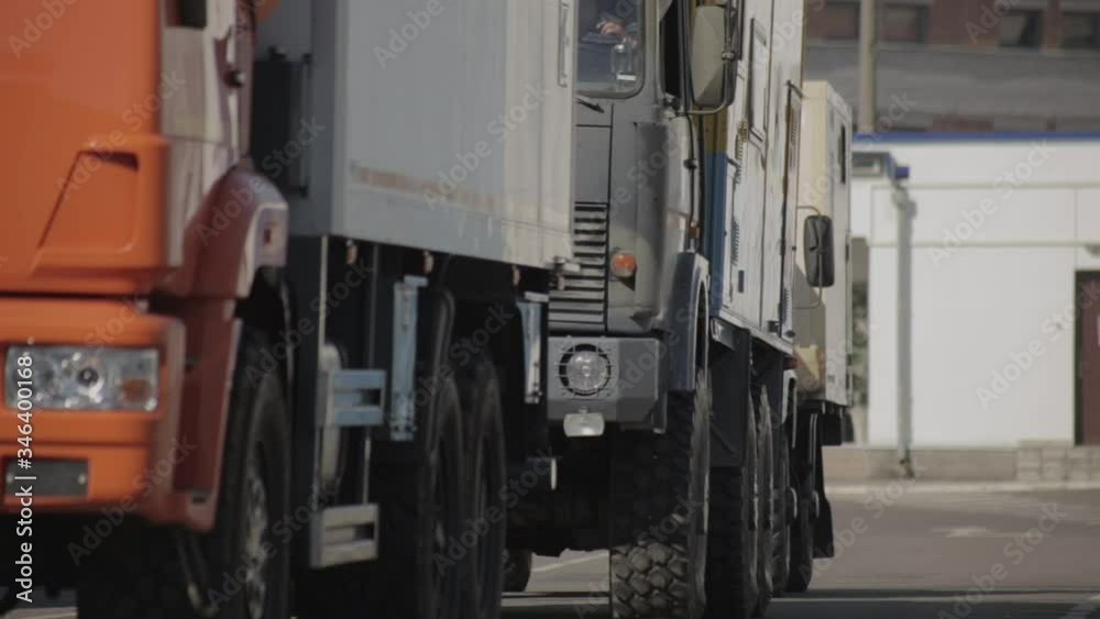 Automotive engineering transport high-sided and drop-side trucks export ...