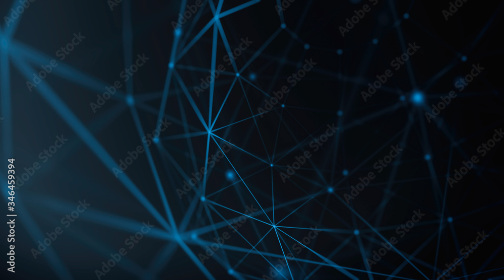 Abstract geometry surfaces, lines and points background, Used as ...