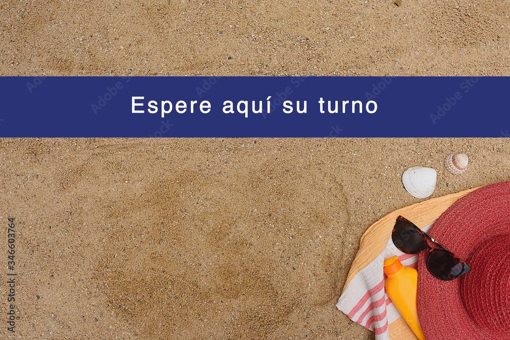 Beach background with sand, concept of world problem and social ...