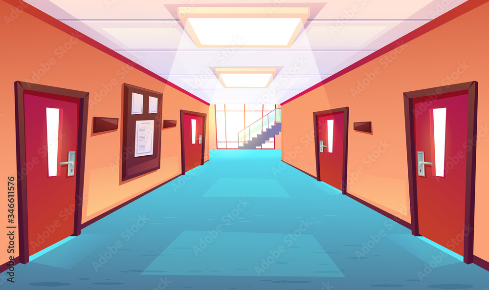 School Stairs Clipart