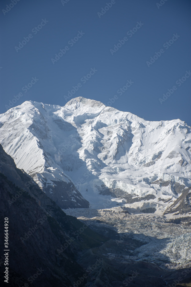 A beautiful pic of Nanga Parbat fully covered by snow The ninth highest ...