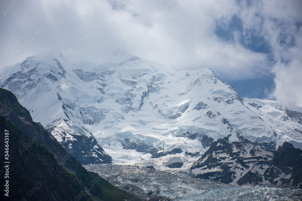 A beautiful pic of Nanga Parbat fully covered by snow The ninth highest ...