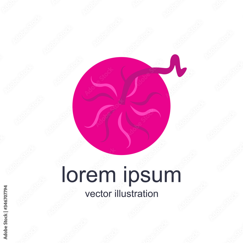 placenta vector icon Stock Vector | Adobe Stock