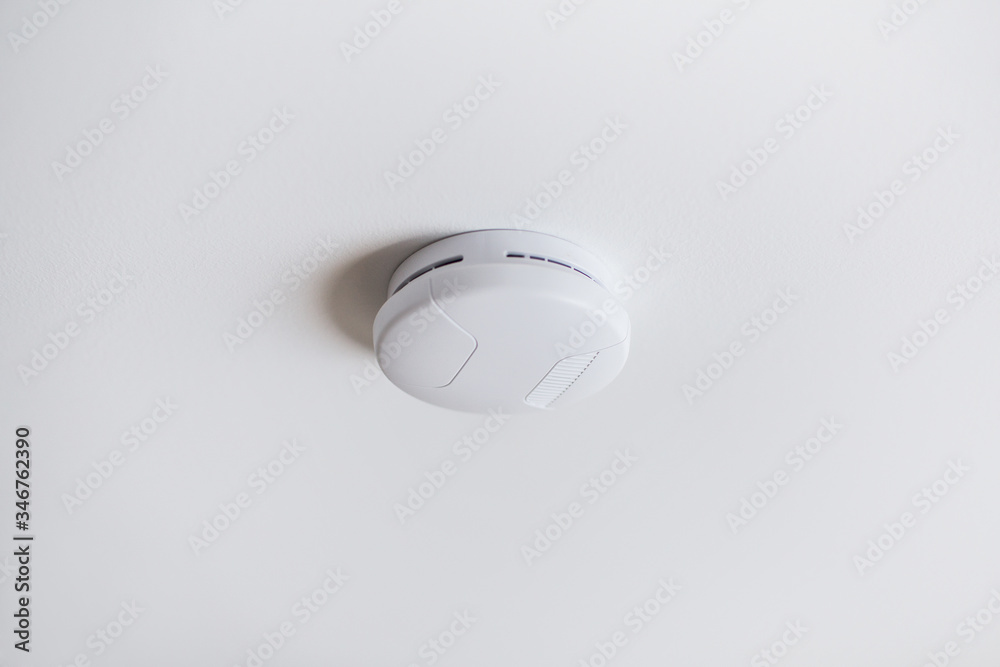 fire alarm system, safety and security concept - domestic smoke ...
