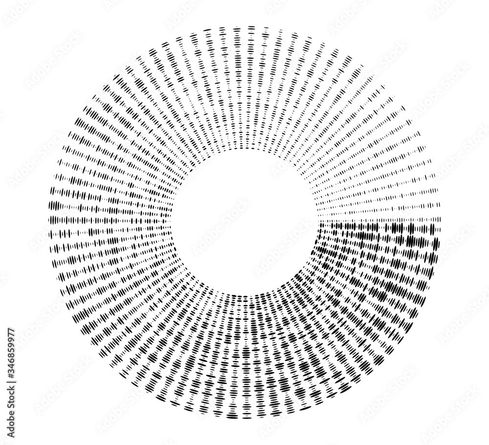Symbol monitor airplane Radar circle Design element many streak04 Stock ...