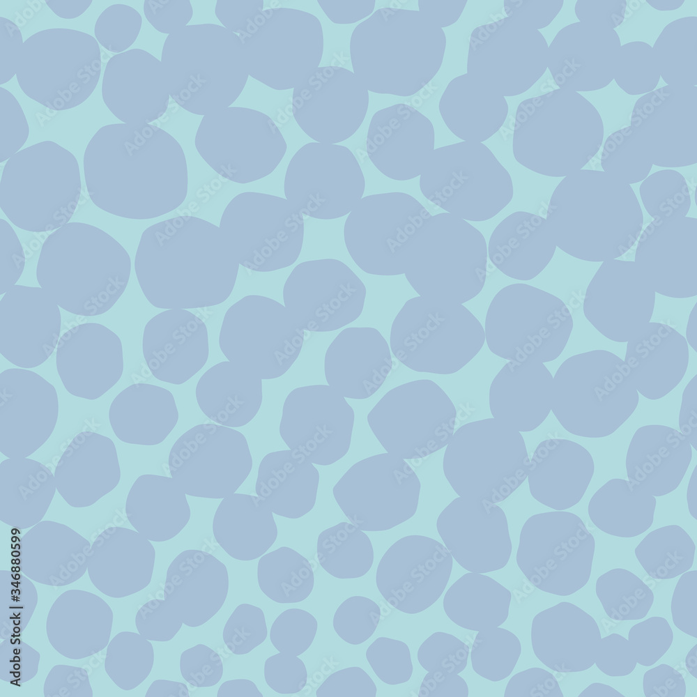 Spotty circular dot vector repeat pattern. Circle spotty seamless ...