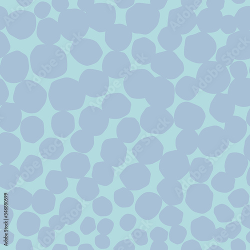 Spotty circular dot vector repeat pattern. Circle spotty seamless ...