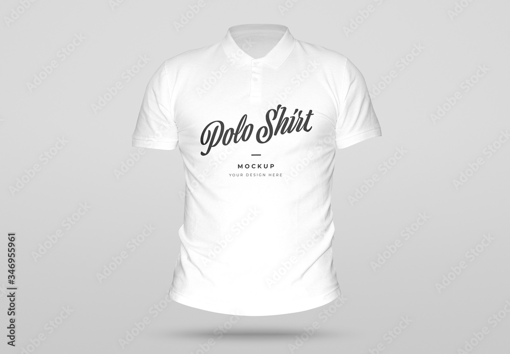 3D Polo Shirt Mockup Stock Template | Adobe Stock