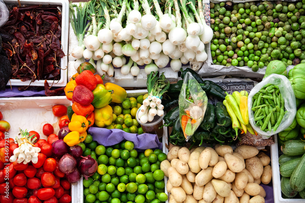 diferentes tipos de vegetales originarios de mexico Stock Photo | Adobe ...