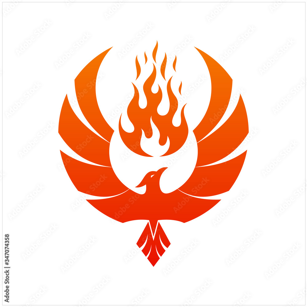 Phoenix Fire Vector