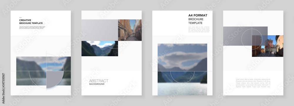 A4 Leaflet Layout