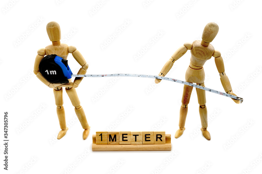 Foto de MANIKINS WITH METER AND WRITING 1 AMERICAN METER - MANICHINI ...