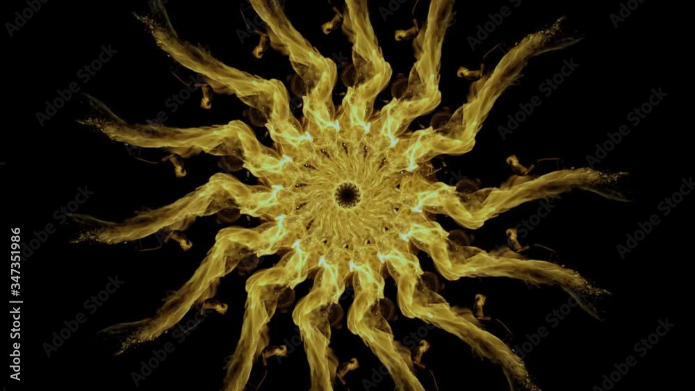 Fire Flames Igniting And Burning - Slow Motion. A line of real flames ...