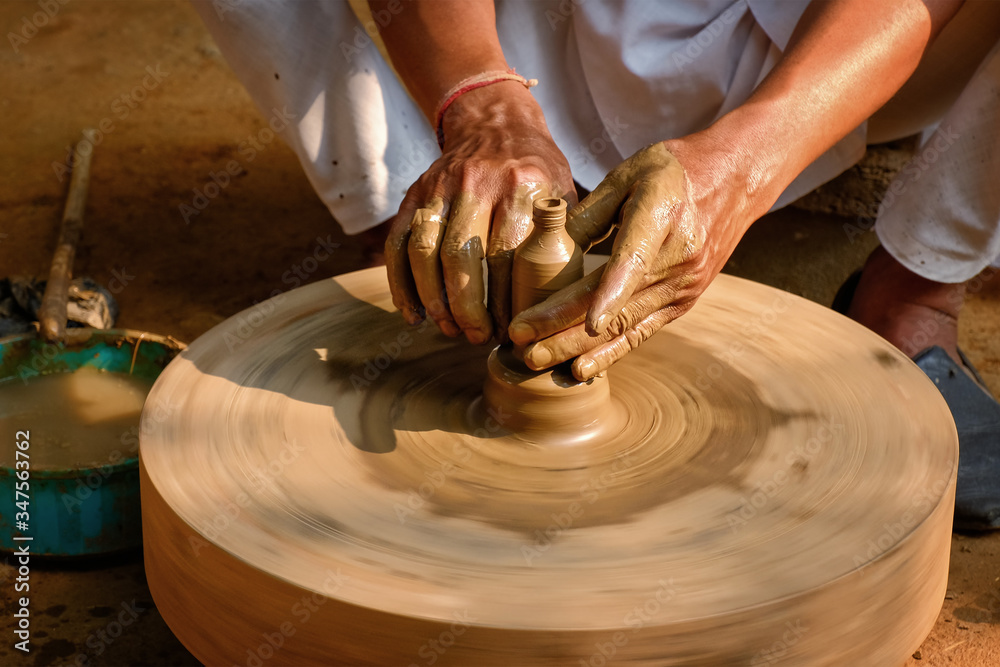 Rajasthani Pottery Making