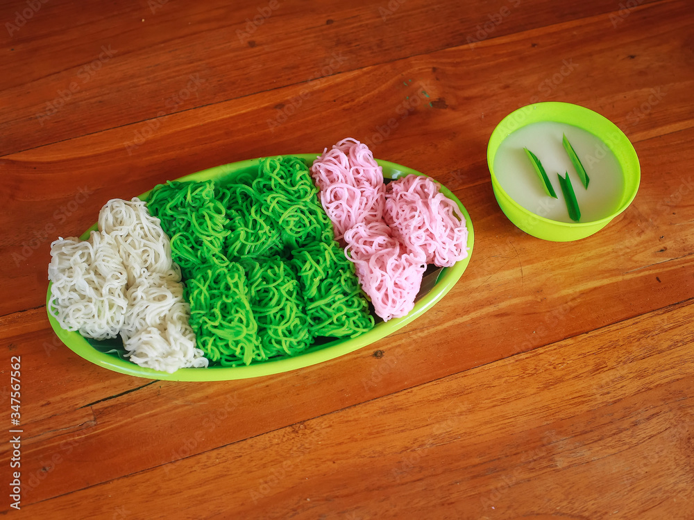 Food Photography Petulo (Putu Mayan g) is Traditional Javanese food of ...