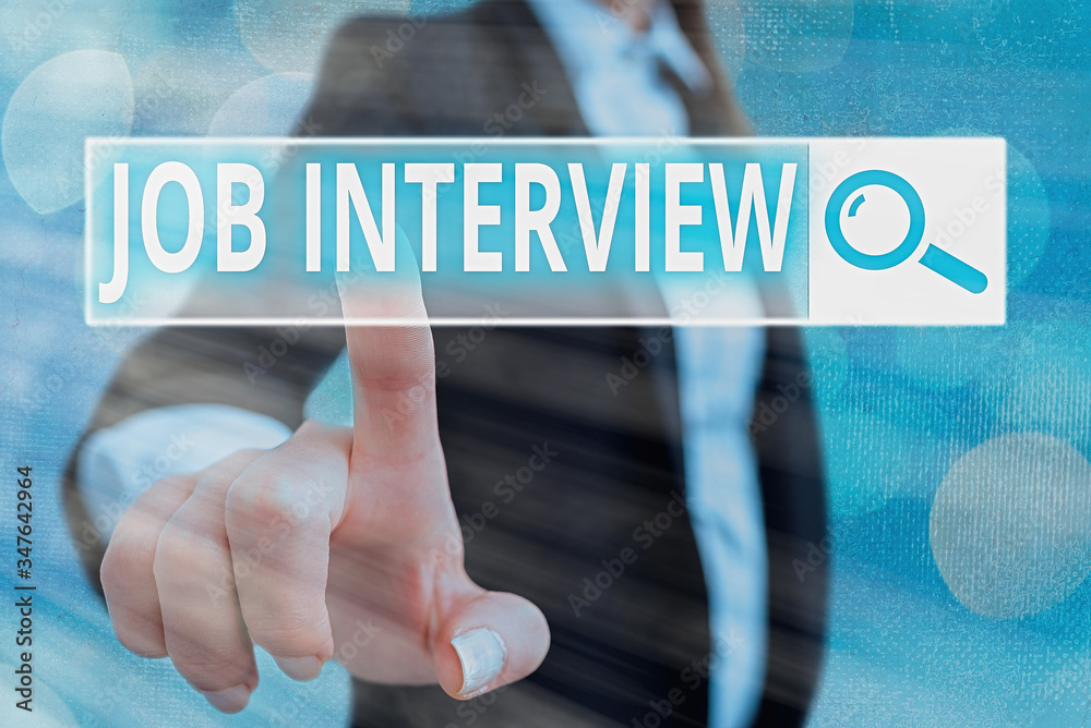 Writing note showing Job Interview. Business concept for Assessment ...