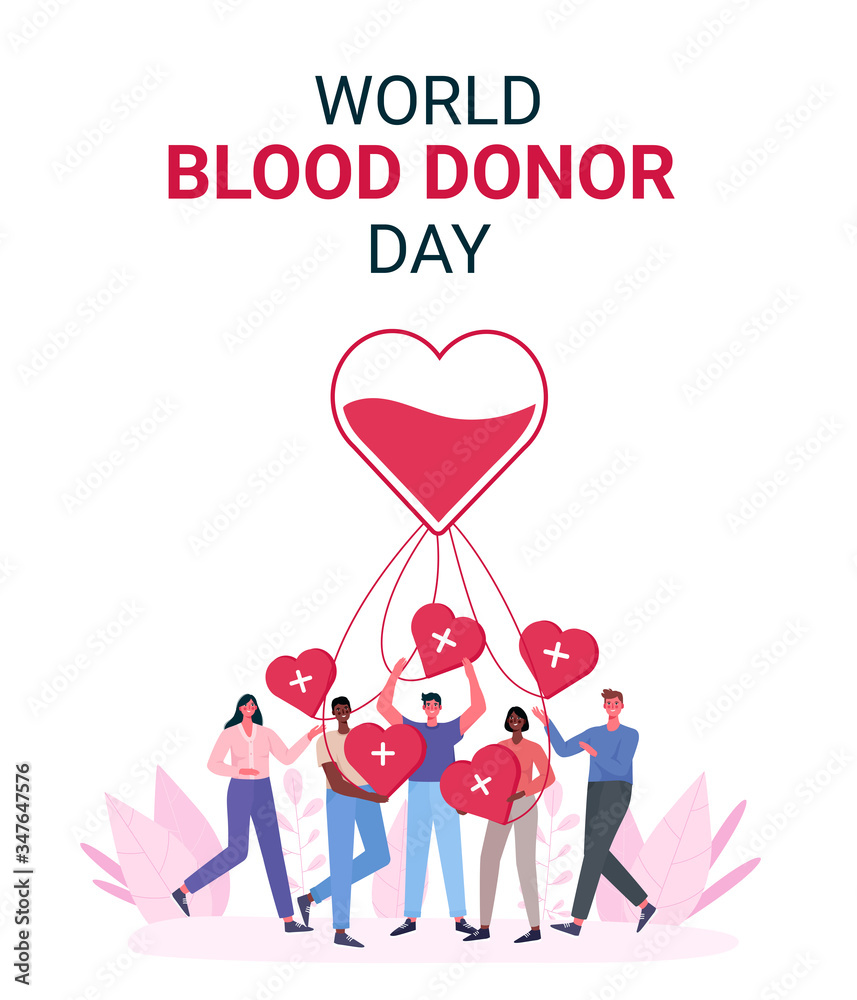 Blood Donation Cartoon Posters