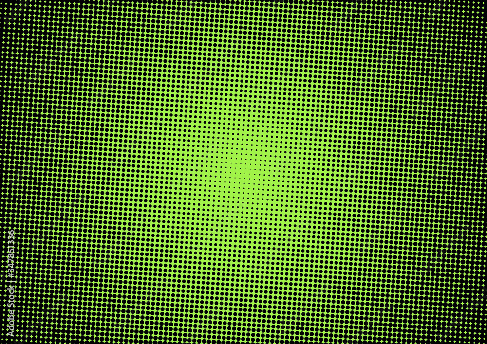 Green abstract background with radial gradient. Stock Illustration ...