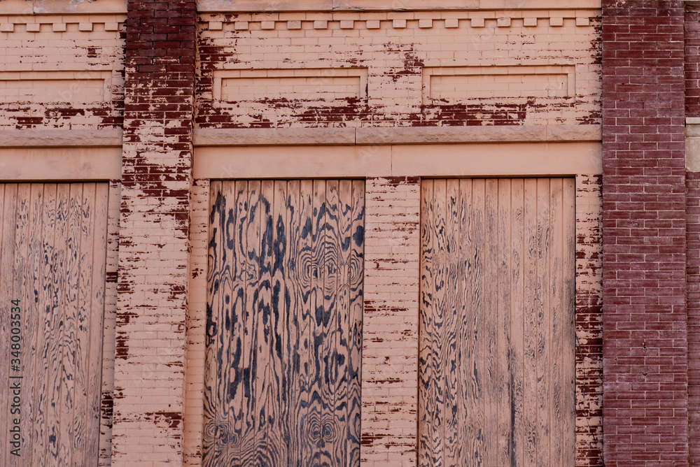 Historical building in downtown Pawhuska, Oklahoma. Located within ...