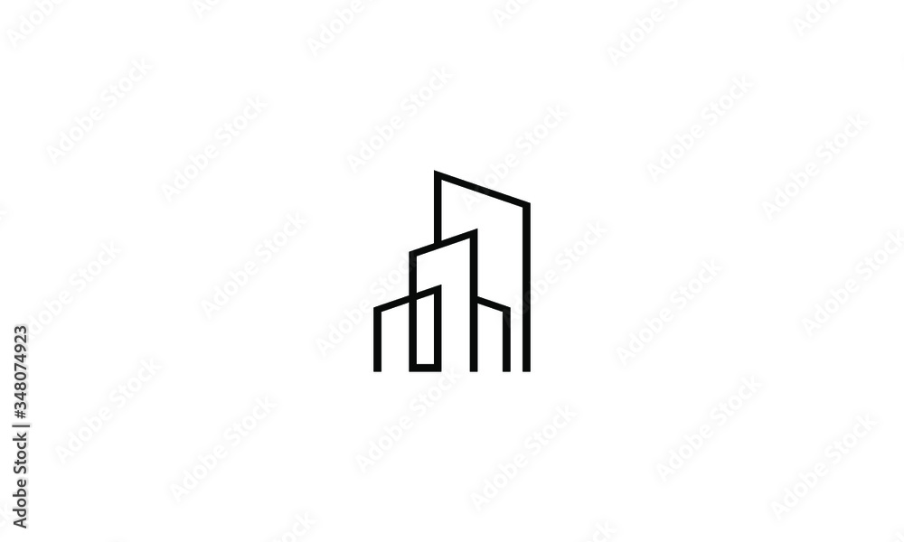 Building Logo Vector, Logo design symbol Stock Vector | Adobe Stock