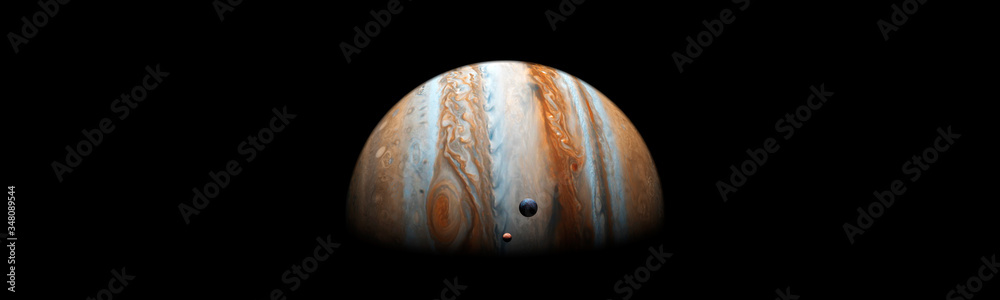 Jupiter in space concept Stock Photo | Adobe Stock