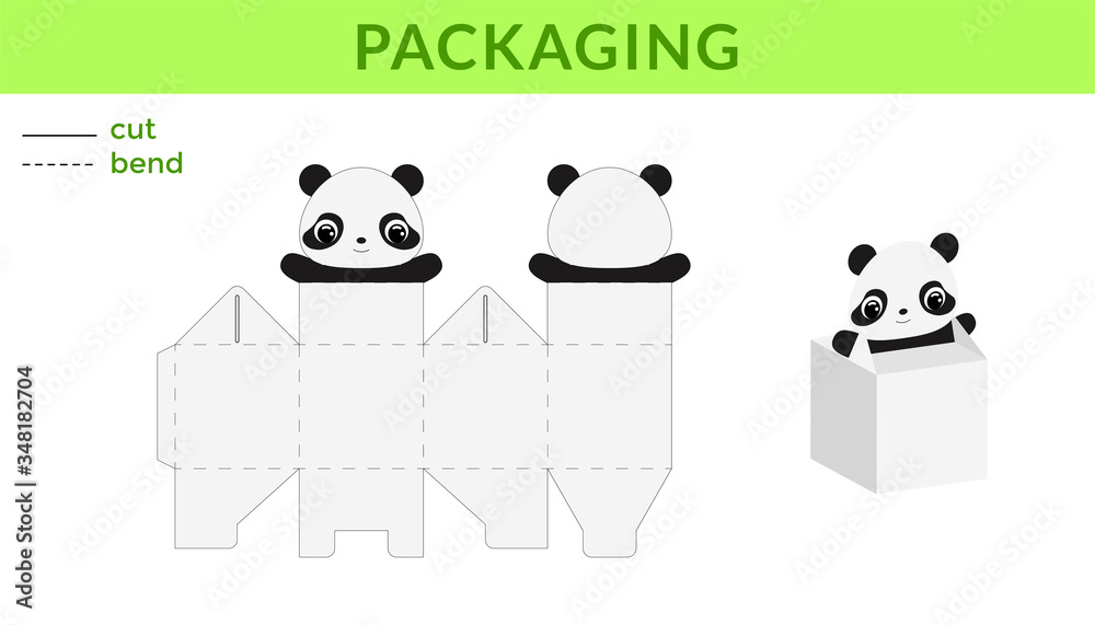 Adorable DIY party favor box for birthdays, baby showers with cute ...