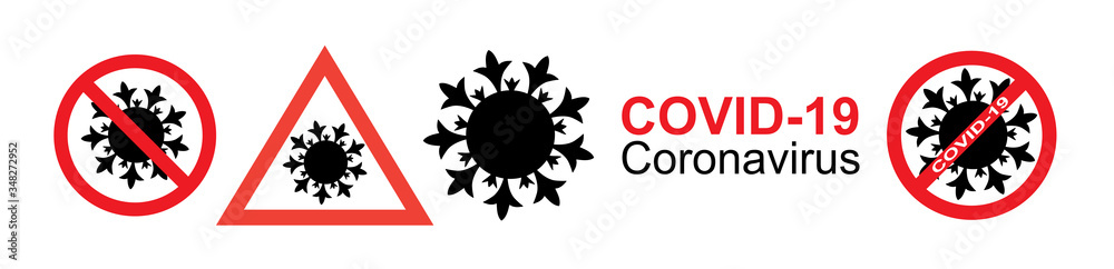 Corona virus disease covid-19 sign. Vector illustration. Infographic ...