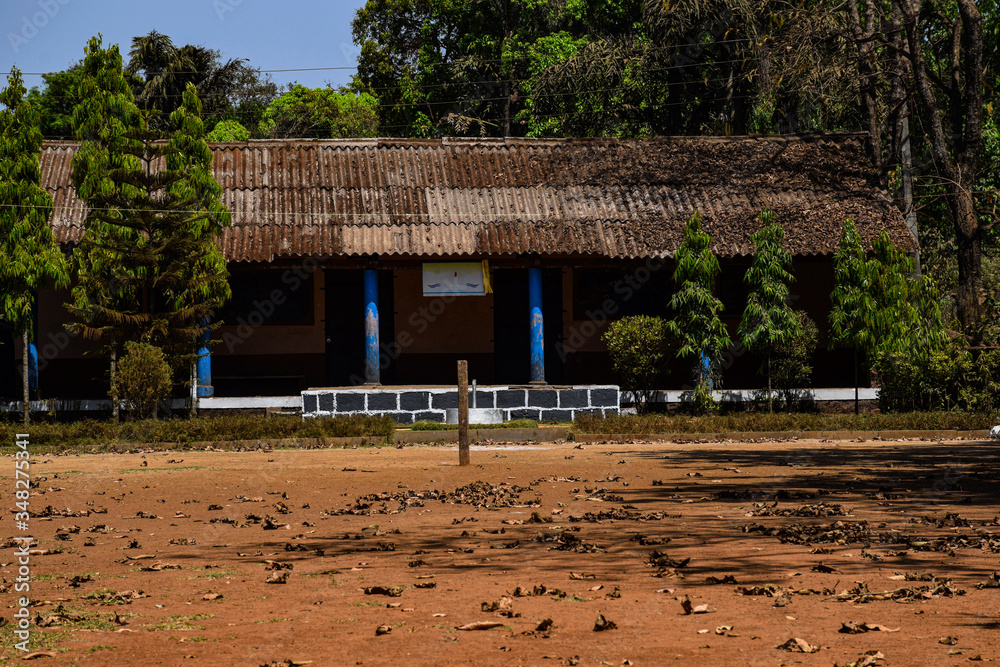 Indian Old School Building