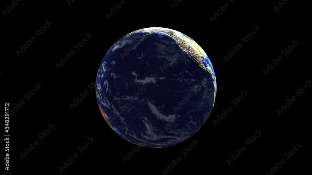 Realistic sunrise and sunset on planet Earth on a black background ...