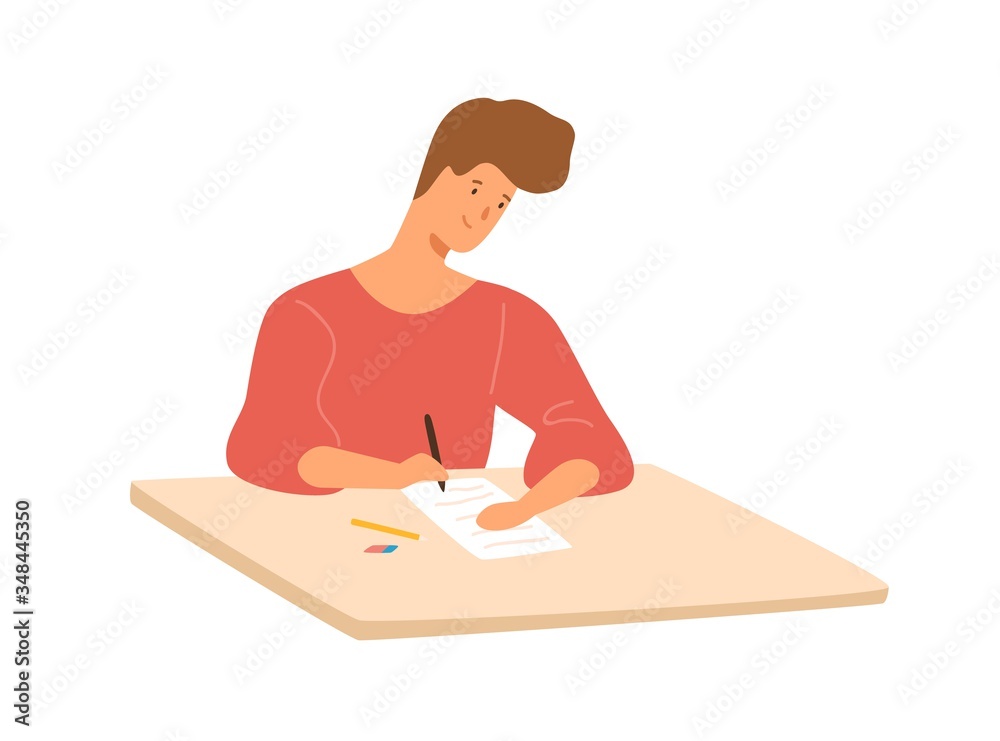 Written Examination Clipart School