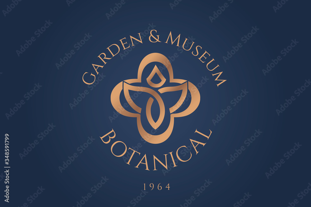 stylized bird logo inserted inside a round cross. holy logotype with ...