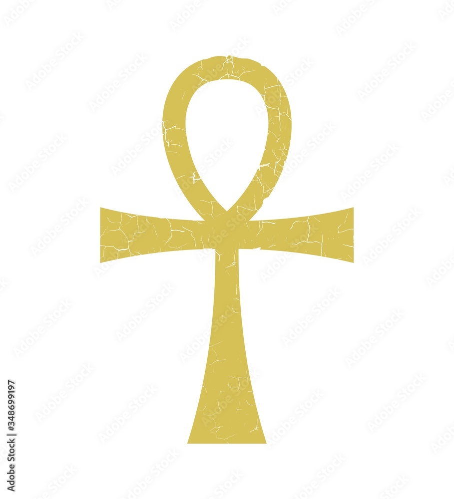 Egyptian Cross Ankh Symbol . Ancient Egyptian Symbol Ankh Key of Live ...
