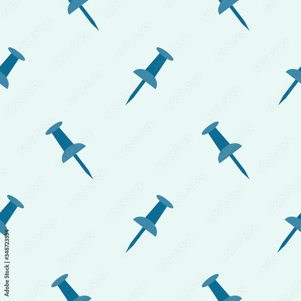 push pin or push button seamless pattern for cartoon texture, textile ...