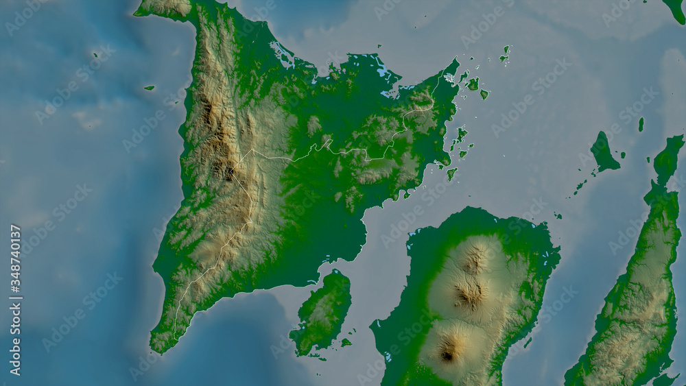 Iloilo, Philippines - outlined. Physical Stock-Illustration | Adobe Stock