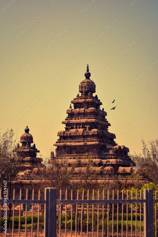 shore temple is built using the granite stones and it is one of the ...