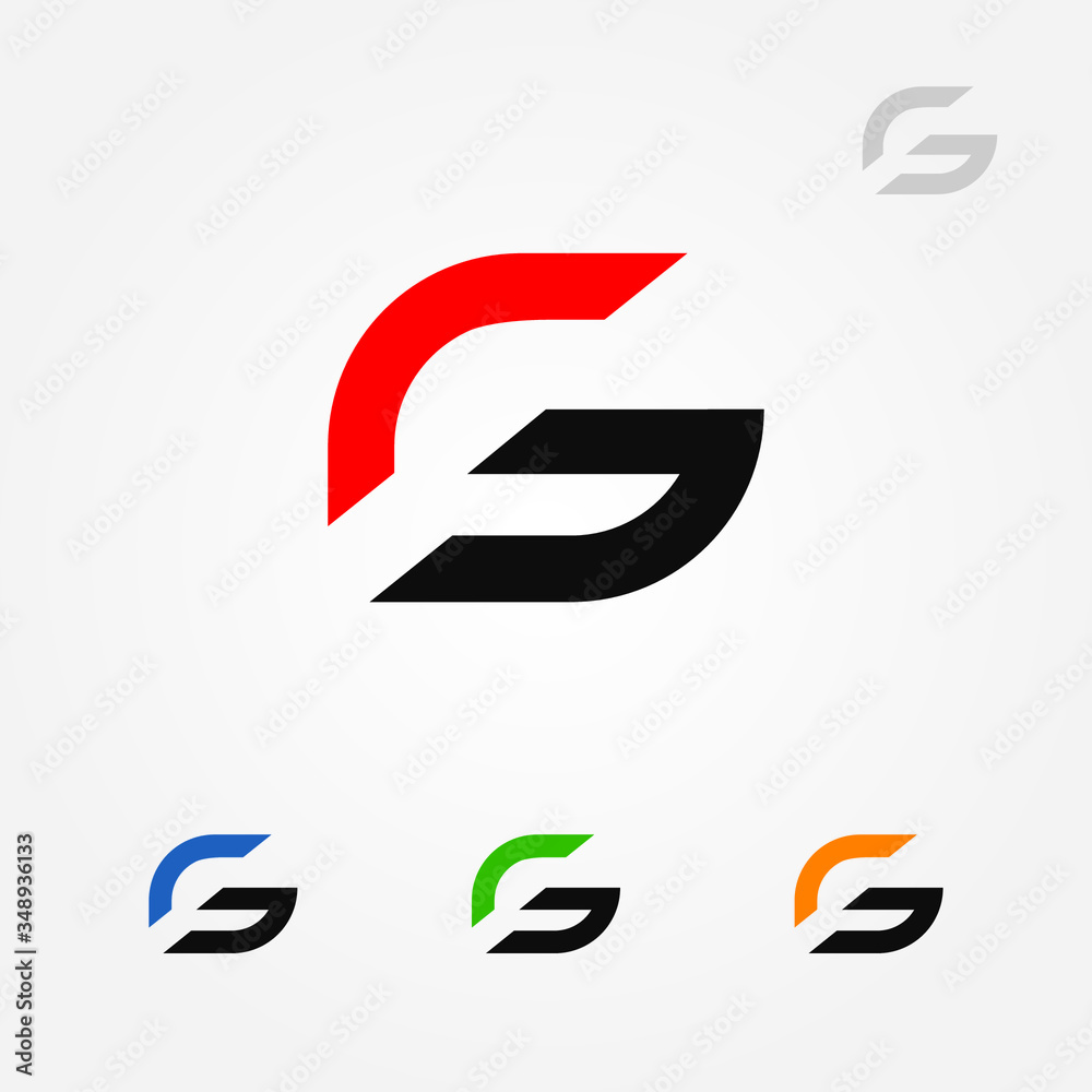 Letter G logo vector symbol or icon Stock Vector | Adobe Stock
