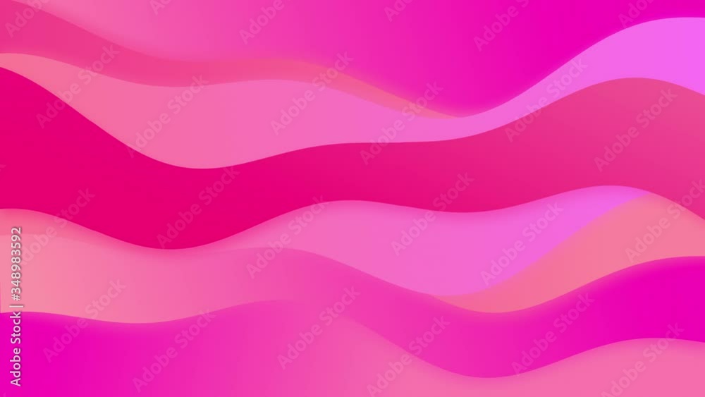 abstract pink gradient background with waves 4k seamless loop Stock ...