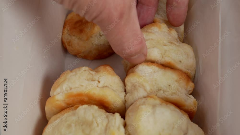 Vidéo Stock This closeup video shows multiple anonymous hands grabbing ...