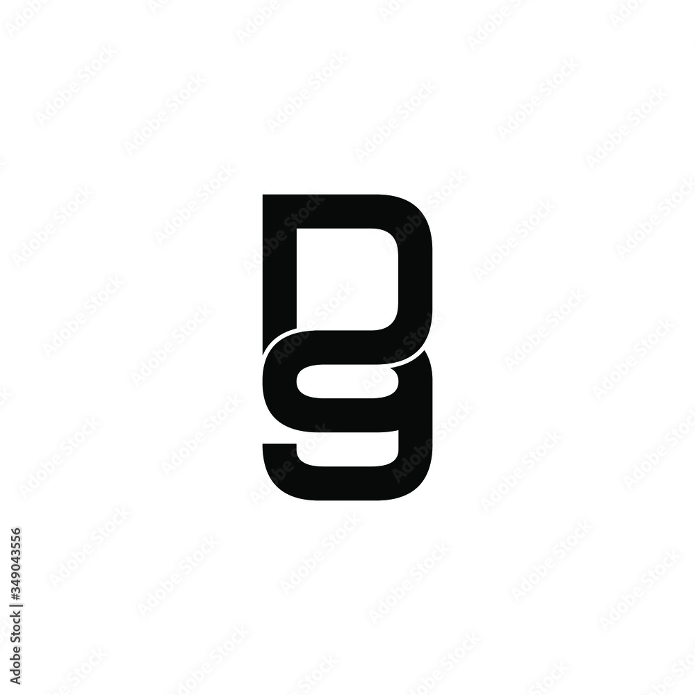 d9 letter original monogram logo design Stock Vector | Adobe Stock