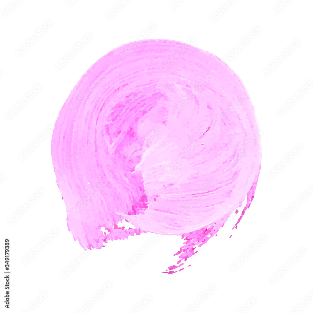 Vector oil paint spot background, texture hand drawn illustration. Use ...