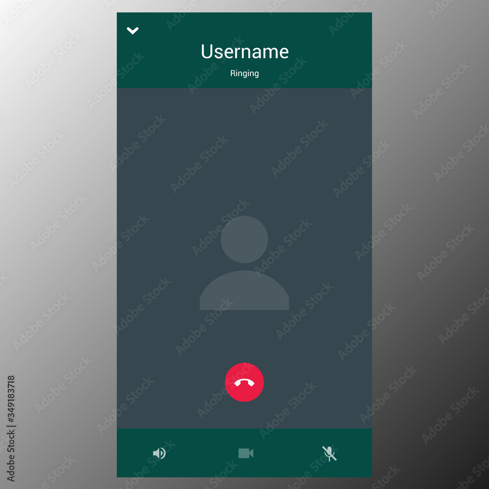 social media call templates vector illustrator Stock Vector | Adobe Stock