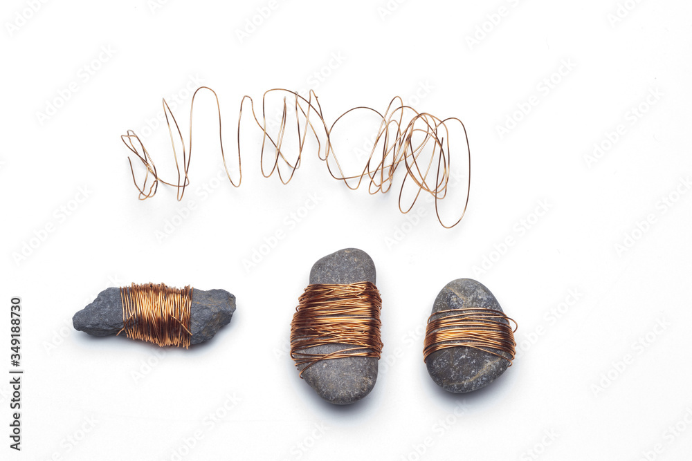 copper wire, conductor of electricity Stock Photo | Adobe Stock